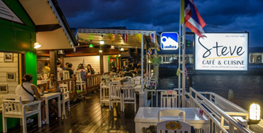 Steve Café and Cuisine is original Thai food style along the Chaophaya ...